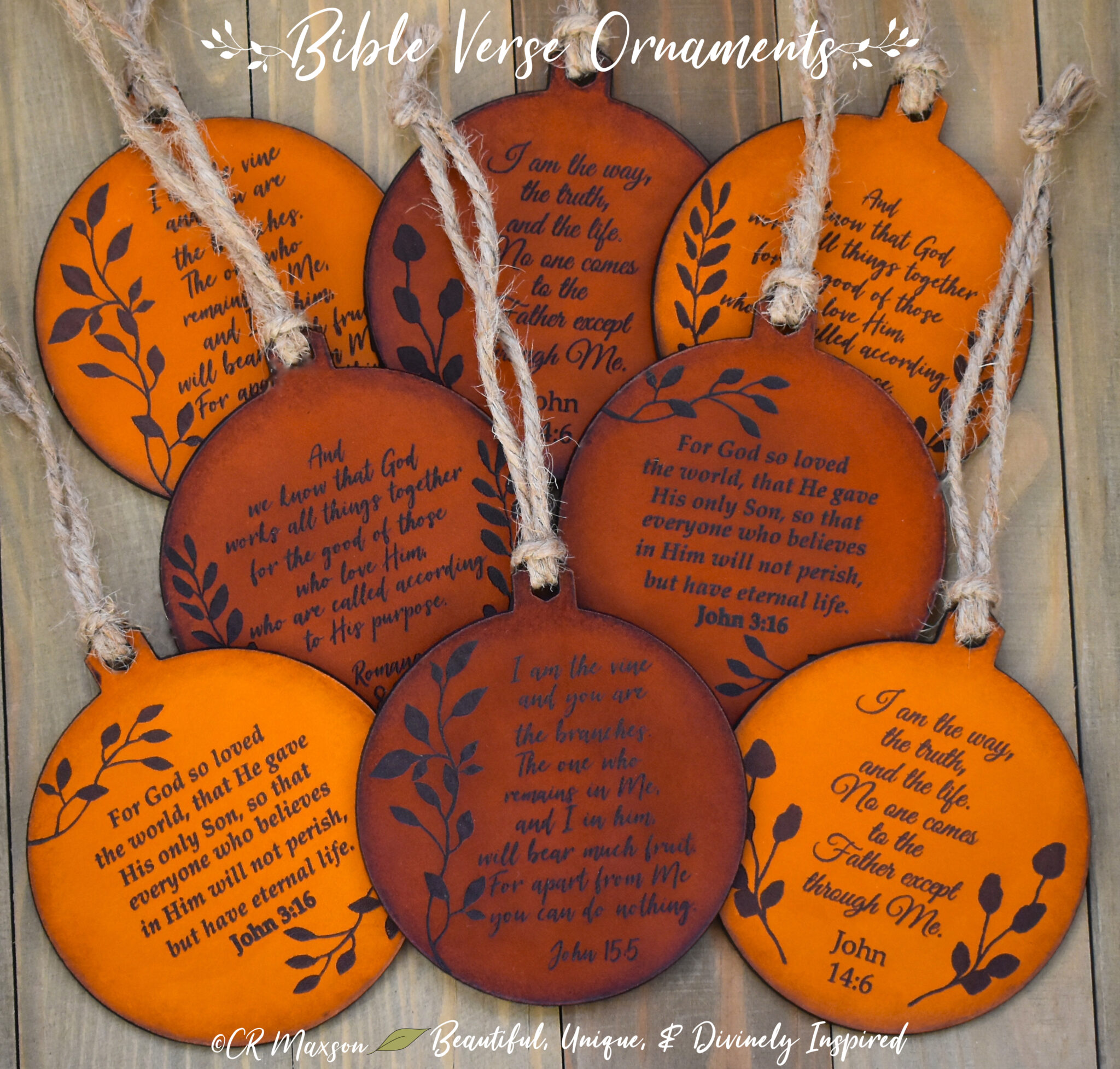 CR Maxson | Beautiful, unique, and divinely inspired.